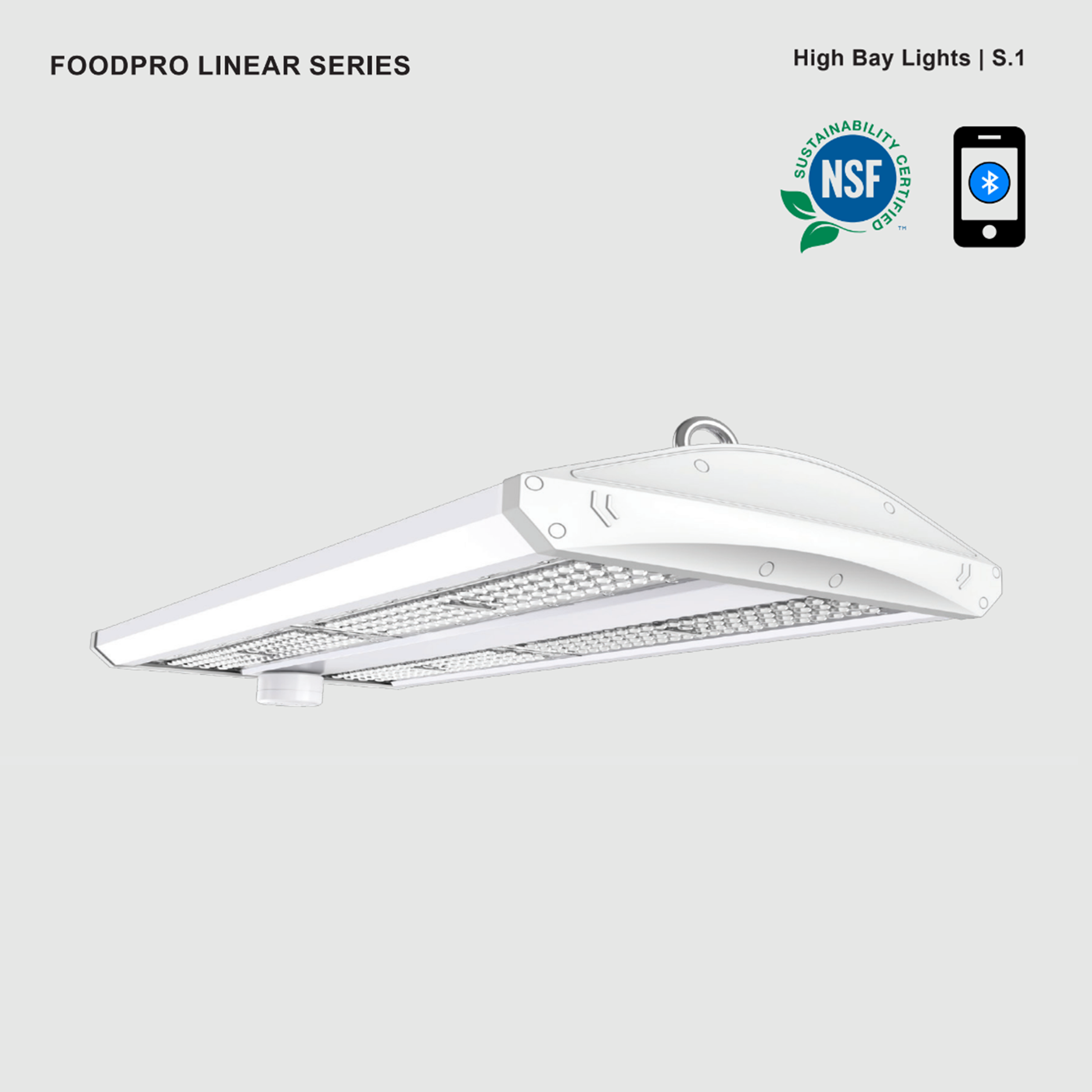 Patriot Linear High Bay - LuxLogic Lighting Inc.